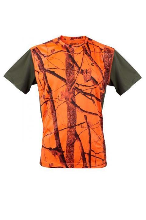 T-SHIRT GAMO ROGERS CAMO ORANGE – GREEN – Gorogias